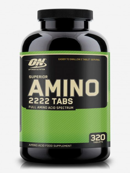 Аминокислоты Super Amino 2222 Tabs (320 таблеток) черный - купить с ...