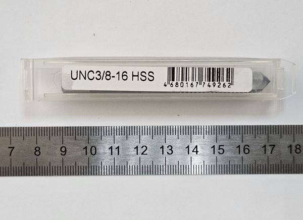 Метчик дюймовый UNC 3/8 16 н/д - купить с доставкой по выгодным ценам в ...