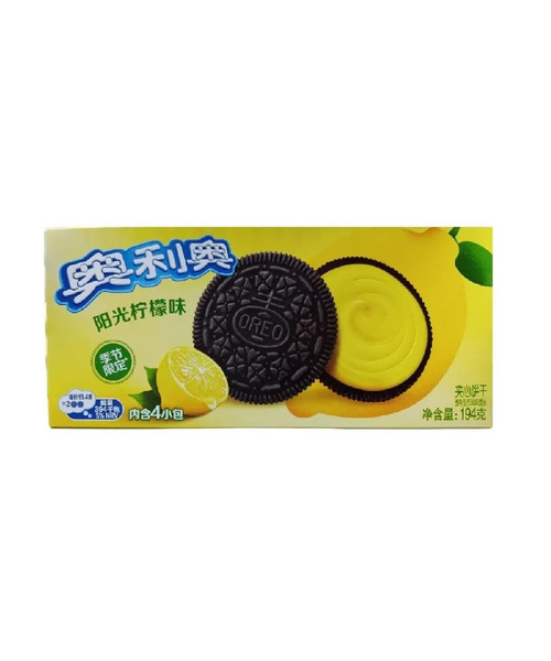 Печенье Oreo Sunshine Lemon со вкусом Солнечного лимона, 194 гр ...