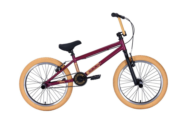 Велосипед BMX Tech Team Goof бордовый 18,7"х20" 2024 - купить по ...