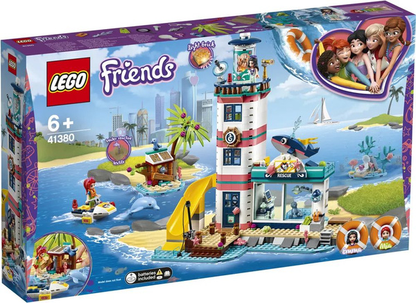 Конструктор LEGO Friends 41380 Спасательный центр на маяке - купить с ...