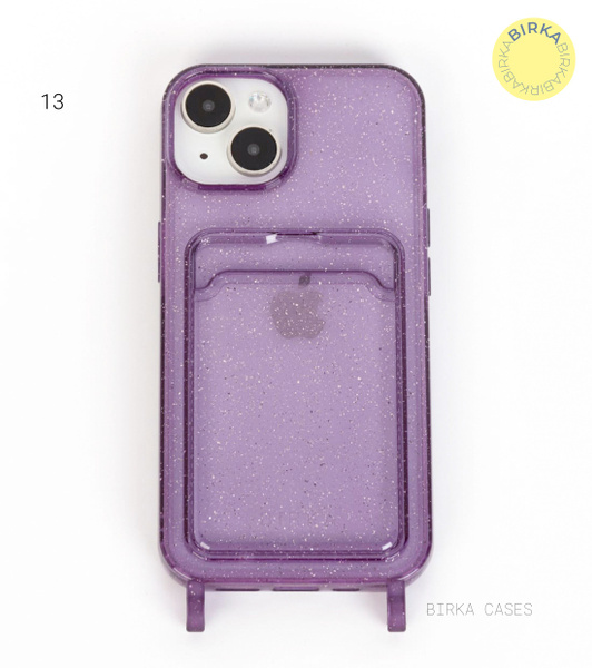 Противоударный чехол с кармашком для карт с креплением для шнурка или ...