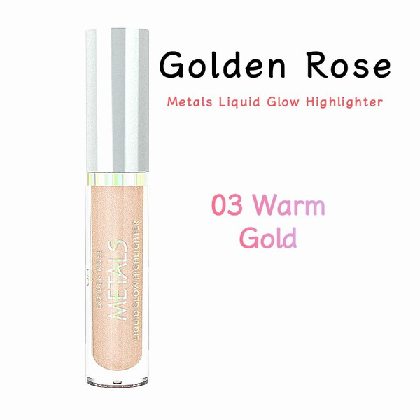 GOLDEN ROSE Жидкий хайлайтер Metals Liquid Glow Highlighter - купить с ...