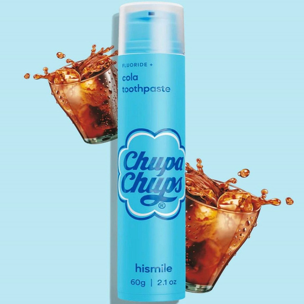 Hismile зубная паста со вкусом Chupa Chups Cola, 60 г - купить с ...
