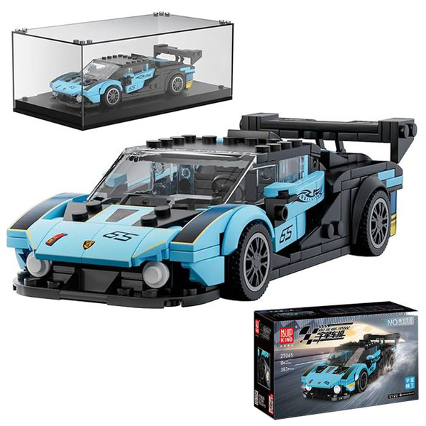 Конструктор Mould King 27065 Lamborghini ESSENZA SCV12, 383 деталей, серии Спид Чемпионс ...