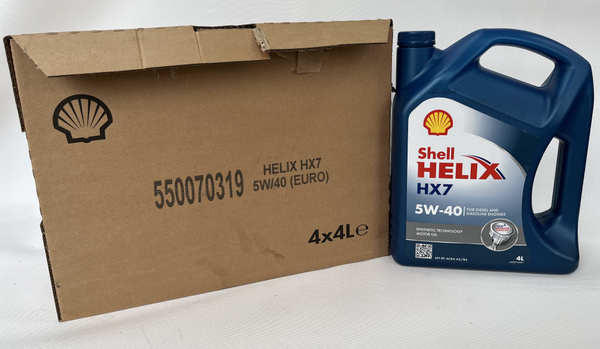 Масло моторное Shell 10W-40 Полусинтетическое - купить в интернет ...