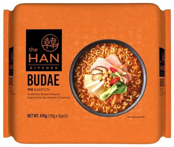 Премиум рамен Пудэтиге Budae Ramyun (ramen) 119g The Han Kitchen купить ...