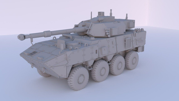 Pandur 2 105mm (Pindad Kobra) Возрождение сборная модель в масштабе 1: ...