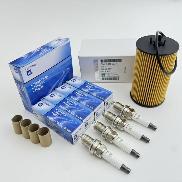 Комплект ТО. Масляный фильтр 93185674, свечи 96130723 4 штуки. Для ...