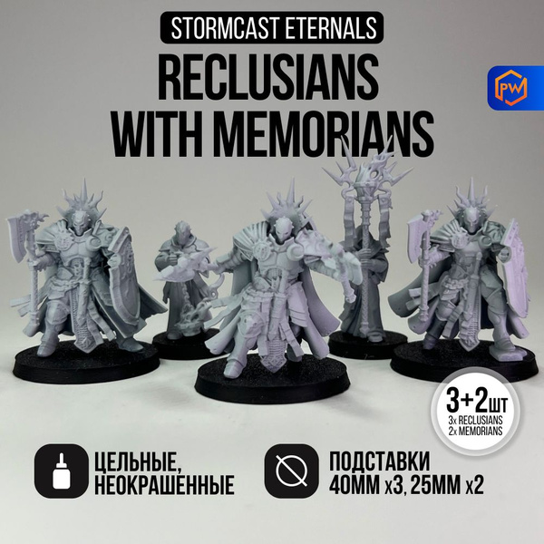 Характеристики Warhammer Age of Sigmar: Reclusians with Memorians ...