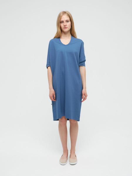 Платье konwa оверсайз, Женский, На любой сезон, размер 48, материал ...