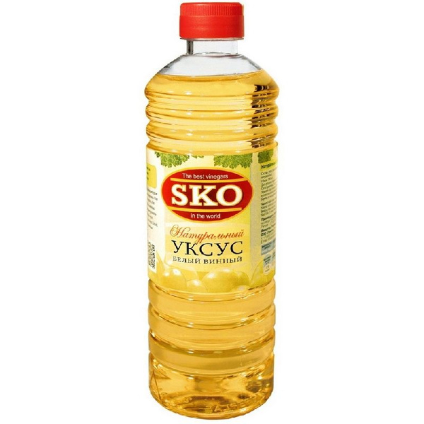 SKO Уксус Винный 6% 500мл. 1шт - купить с доставкой по выгодным ценам в ...