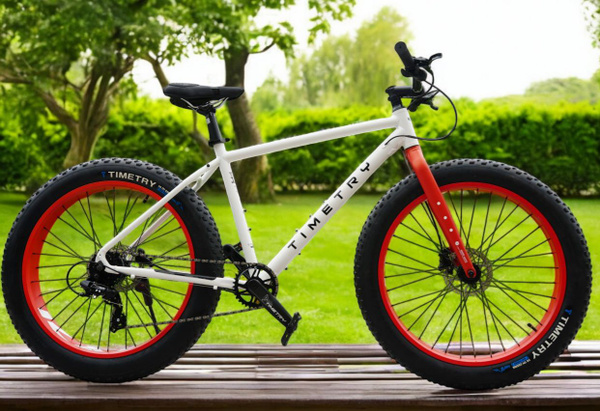 Велосипед фэтбайк Fatbike Timetry TT222 8s 26" алюминиевая рама 19.5 ...
