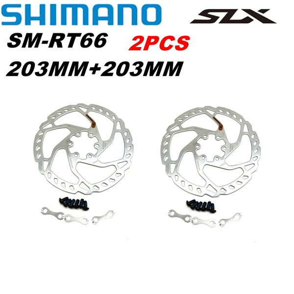 Тормозной диск (ротор) Shimano SM-RT66, 203 мм (OEM без упаковки), 2 шт ...