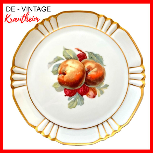 Декоративная тарелка, винтаж Kraurheim 1922-45 гг. Германия купить по низким ценам в интернет ...
