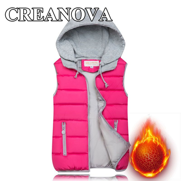 Жилет утепленный Женский CREANOVA розовый, размер 48 Breathable Молния Китай Альпинизм ...