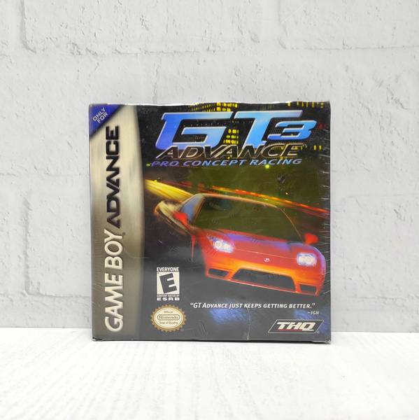 Игра GT Advance 3 Pro Concept Racing ENG на картридже Game Boy Advance ...