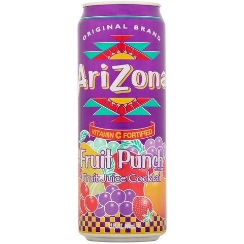 Arizona fruit punch напиток сокосодержащий негазированный 680 мл ...
