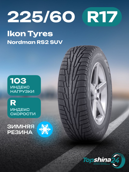 Шины для легковых автомобилей Ikon Tyres 225/60 17 Зима Нешипованные ...