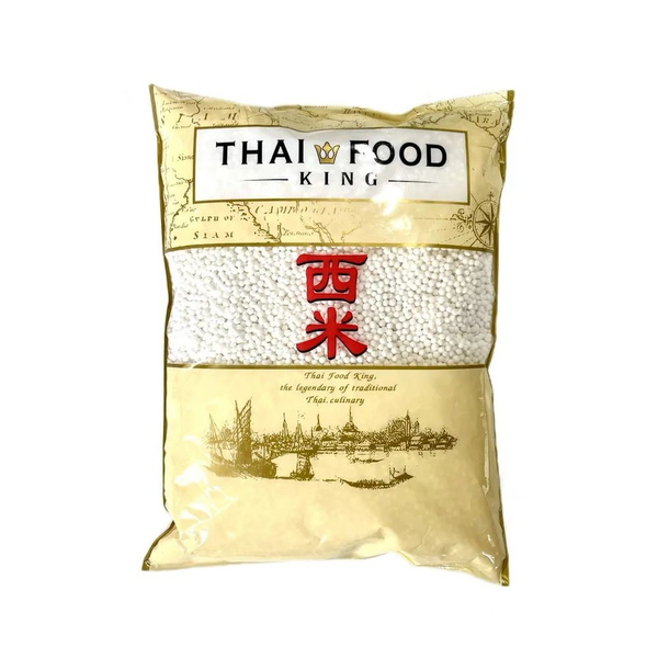 TAPIOCA PEARL, Thai Food King (Тапиока МЕЛКАЯ в шариках, Тай Фуд Кинг ...