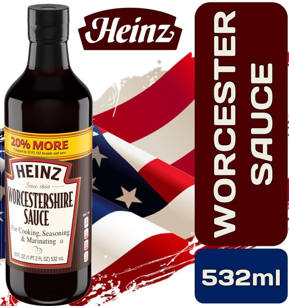 HEINZ Соус Ворчестер 532мл Worcestershire sauce Вустерский соус (Хаинц ...
