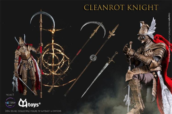 Коллекционная фигурка elden ring Cleanrot Knight подвижные фигурки(30CM ...