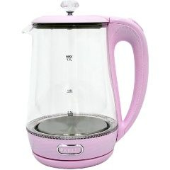 KELLI Электрический чайник KL-1404, розовый купить на OZON по низкой цене (1715895281)