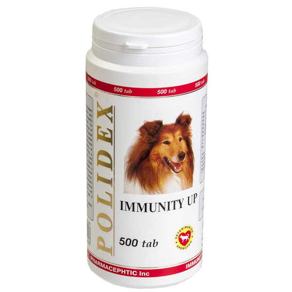 Polidex Immunity Up для собак витаминный комплекс для ослабленных и ...