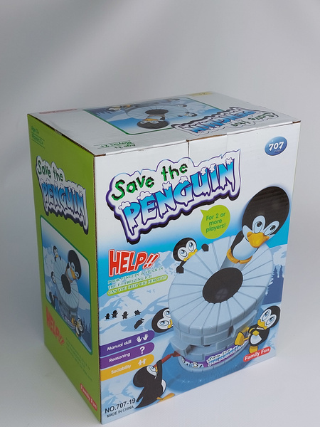 Настольная игра Спаси пингвина купить на OZON по низкой цене (1722350527)