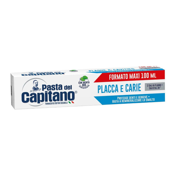 Pasta Del Capitano Teeth and Gums Protection Plaque & Cavities Зубная ...