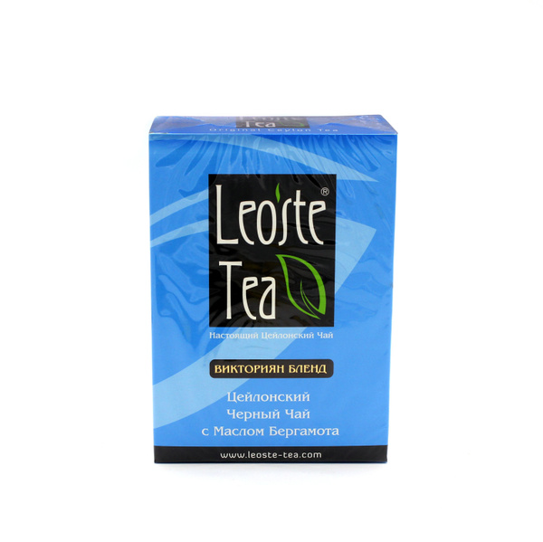 Чай черный Leoste Tea Victorian Blend, масло бергамота, 200 гр. купить ...