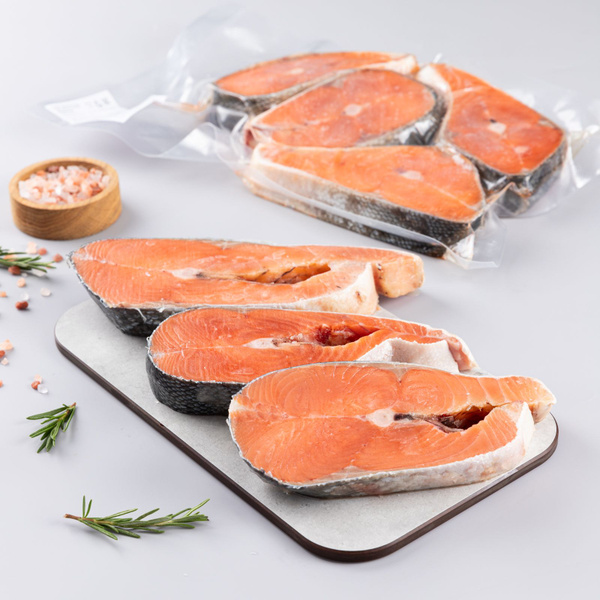 Кижуч стейк 500 г, Ozon fresh, замороженный купить на OZON по низкой цене (1691508734)