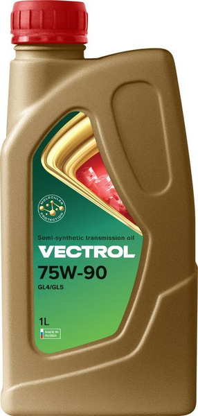 Vectrol 75W-90 GL-4/GL-5 1л трансмиссионное масло п/синт купить на OZON ...