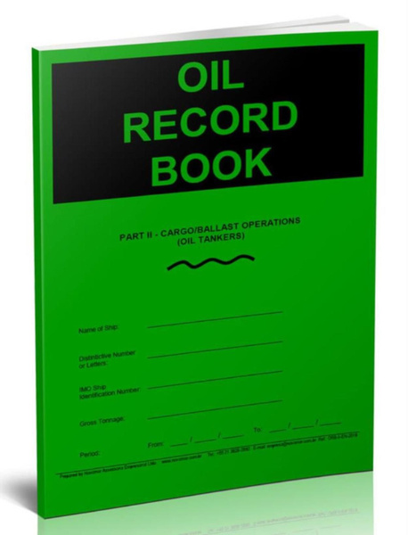 Oil record book. Part II - Cargo/Ballast Operations (Oil Tankers ...
