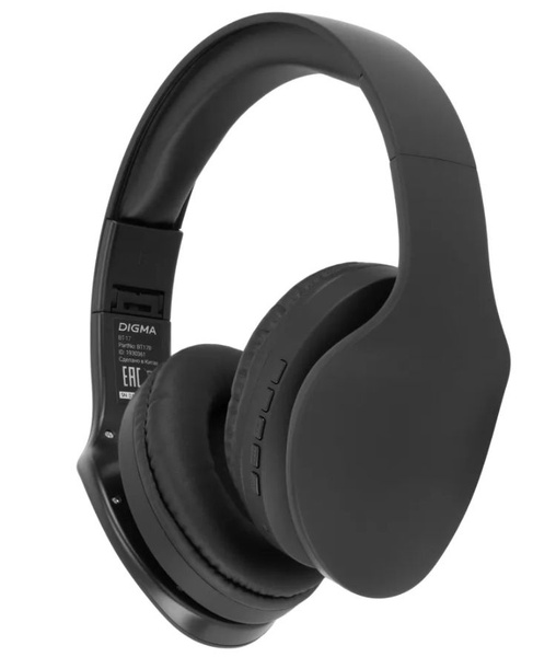 Наушники Накладные Digma BT-17 Беспроводное 32 BT17B купить c доставкой на OZON по низкой цене ...