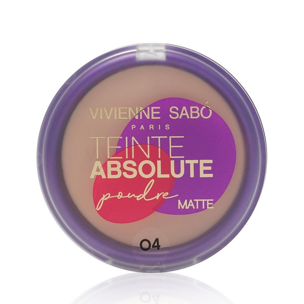 Vivienne Sabo Пудра компактная матирующая Mattifying Pressed powder. Poudre Matifiante compacte ...