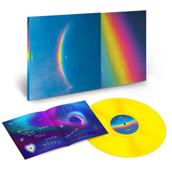 Coldplay - Moon Music (Yellow vinyl, Limited First Edition pressing ...