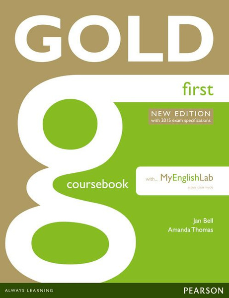 Gold First New Edition Coursebook with MyEnglishLab купить на OZON по ...