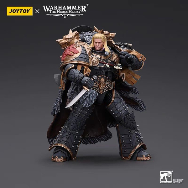 JOYTOY фигурка Warhammer 40K Space Wolves Leman Russ Primarch of the ...