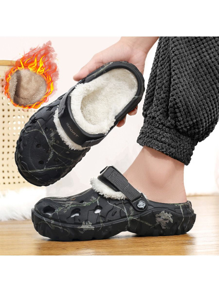 Сабо Мужской SARIWEN EVA, размер 43 Толстая подошва, Рифлёная подошва Платформа Нет купить c ...