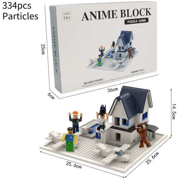 Фантастический набор строительных блоков Roblox с 200-400 цветными ...