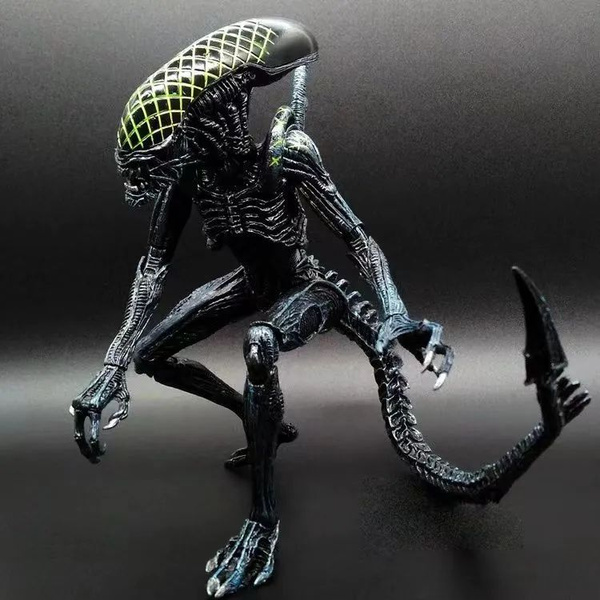 Фигурка NECA Alien Aliens Xenomorph Warrior Blue Predators Riple ...