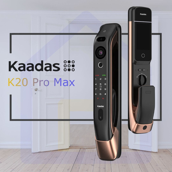 Вопросы и ответы о Электронный дверной замок с распознаванием лица Kaadas K20 Pro Max Copper ...
