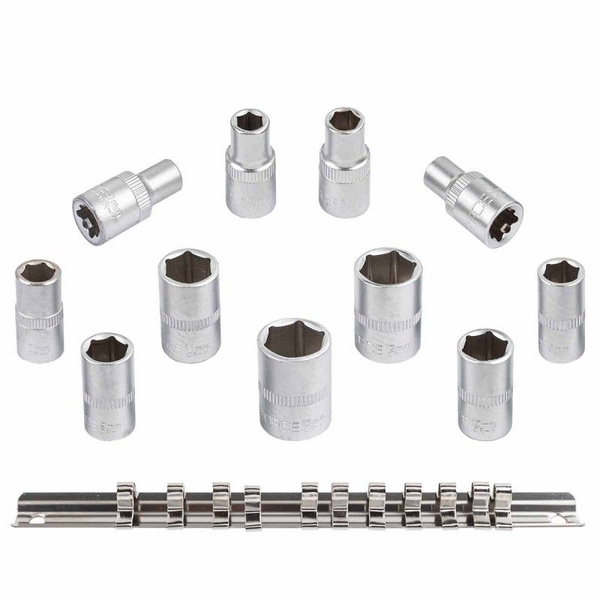 Набор головок 11 предмета 1/4" 6 гр. ROCKFORCE купить на OZON по низкой цене (1760945286)