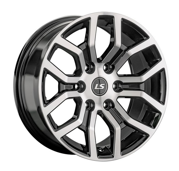 Колесный диск LS 20x9" PCD6x139.7 ET25 D106.1 Литой S093449 купить c доставкой на OZON по низкой ...