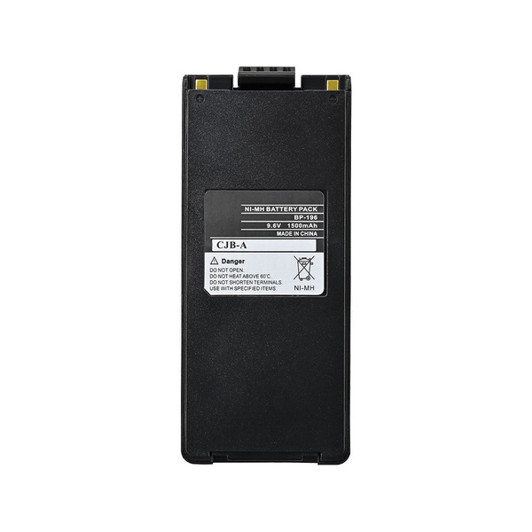 Аккумулятор для рации BP-195/BP196 адаптируется к Icom IC-T22 IC-T42 ...