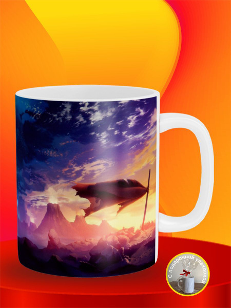 Кружка Geek Merch "Гуррен-Лаганн Gurren Lagann_6", 330 мл купить c ...