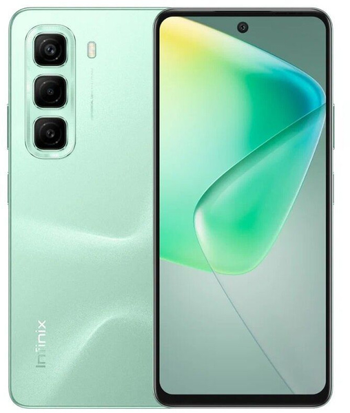 Смартфон Infinix X6882 256 ГБ 8 ГБ Зеленый IPS 2 SIM купить c доставкой ...