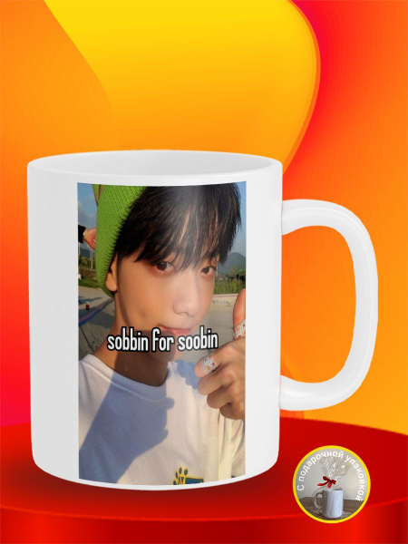 Кружка Geek Merch "Sobbin for sobbin Choi Субин Tomorrow X Together TXT ...