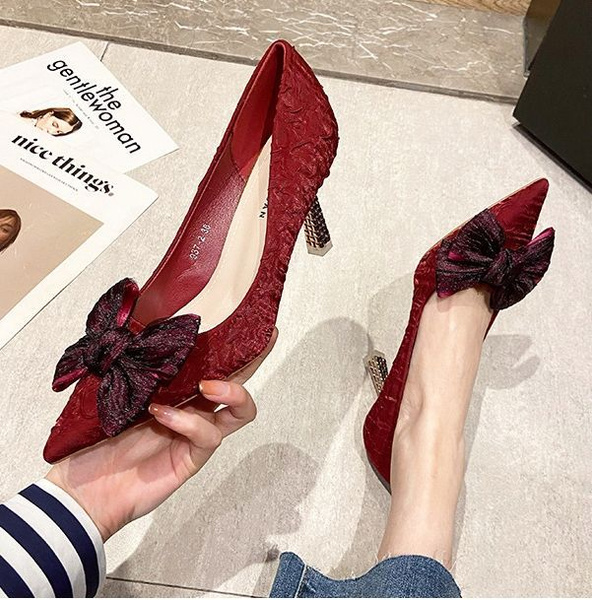 Туфли Женский Полиуретан размер 38 Шпилька слингбэки Без застёжки Заострённый нос купить C